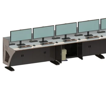High Quality Customize Shaped Work Station Desk Control Room Console ...