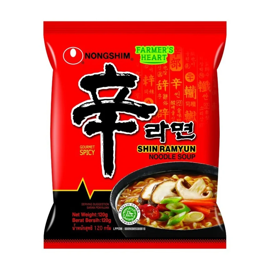 Nongshim Shin Ramyun Spicy Beef Ramen Noodle Soup - Buy Nongshim Shin ...