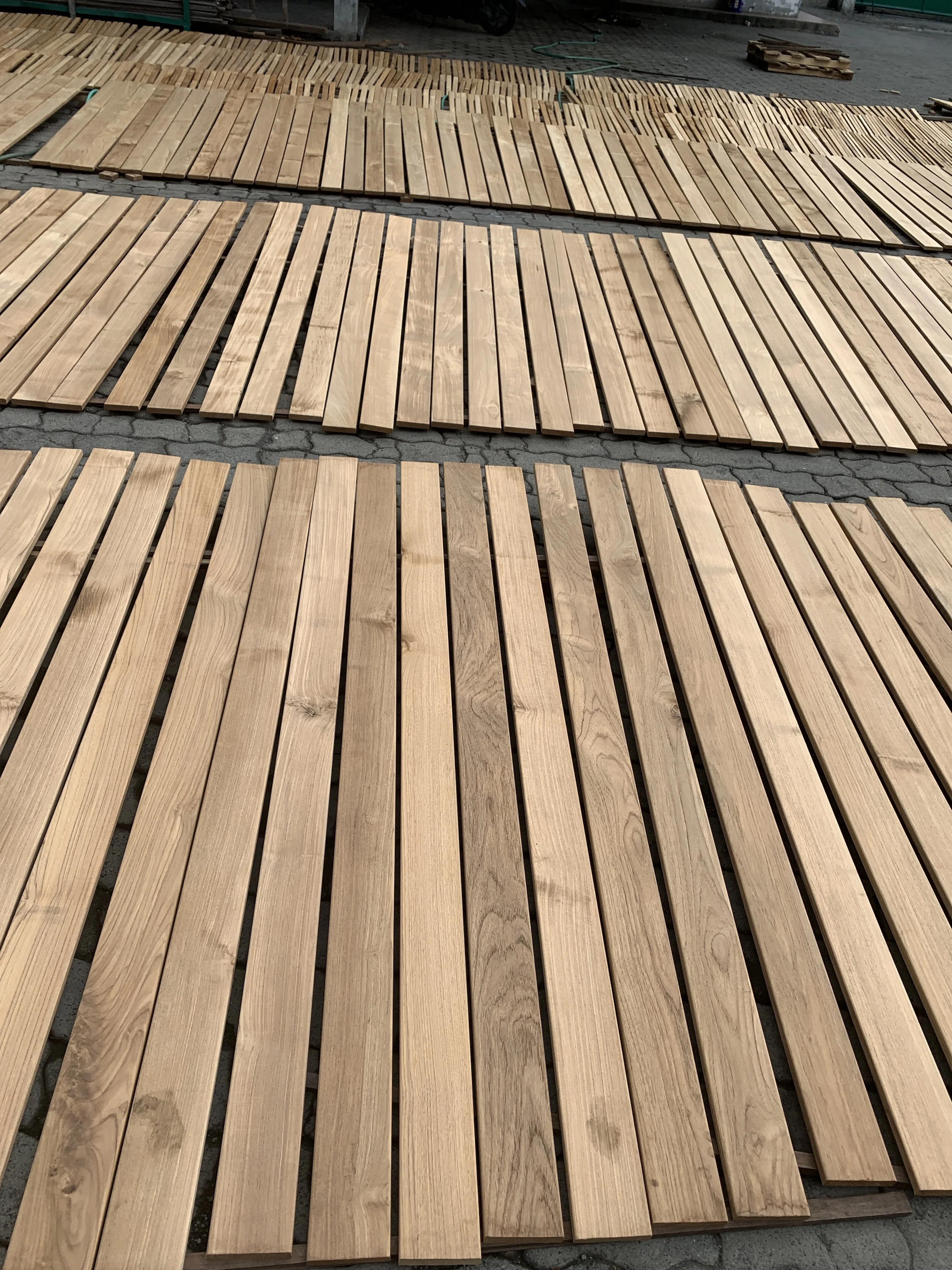 Solid Teak Hardwood Flooring Decking T&g,E4e 18mm X 90/120mm X 400 ...