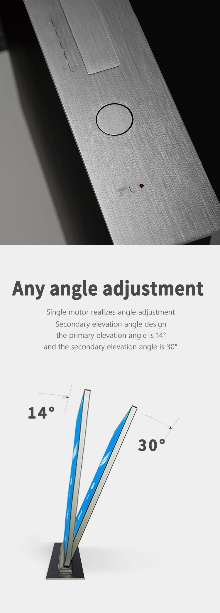 Hidden Desk Monitor Lift Motorized Monitor Lcd Lift Computer Lcd ...