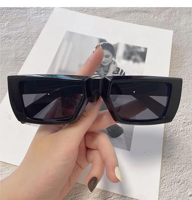 High Quality Square Unisex Custom Shades Brand Designer Sunglasses ...