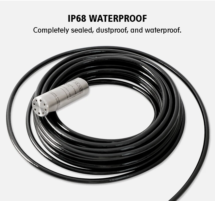 Digital Hydrostatic Analog Sewage Milk Tank Level Monitoring