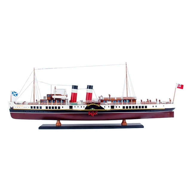 PS Waverley Cruise Ship Model 75cm - Handmade Wooden Replica for Home ...