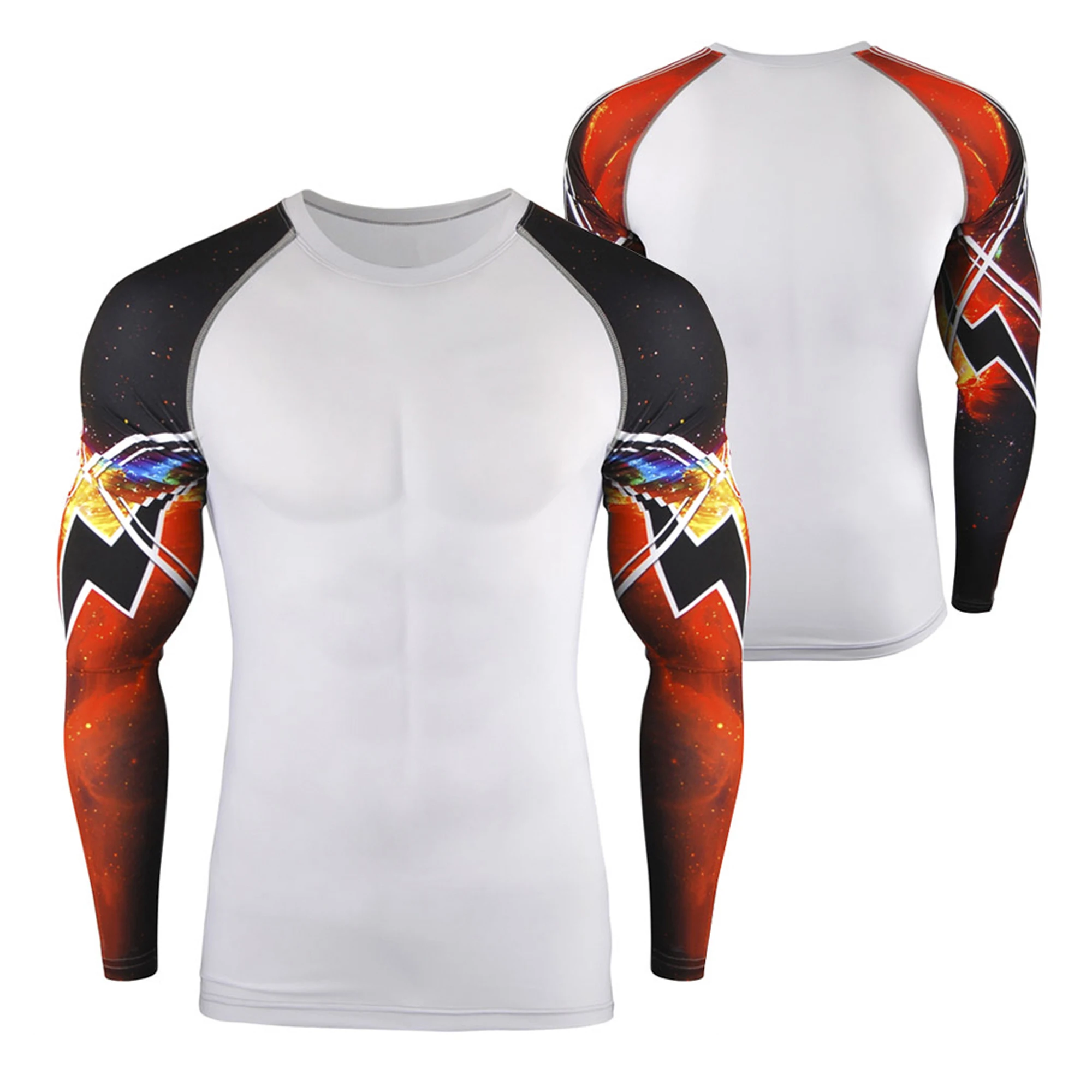 Design Your Own Mma Sublimation Sleeves Rash Guard Custom Logo Men Rush ...