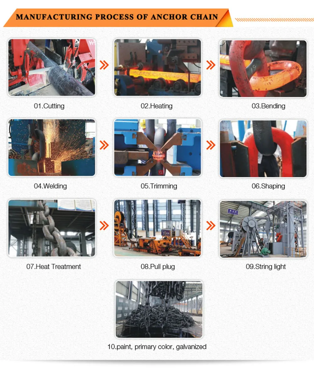 Marine Anchor Chain Stud Ship Link Chains - Durable & Reliable