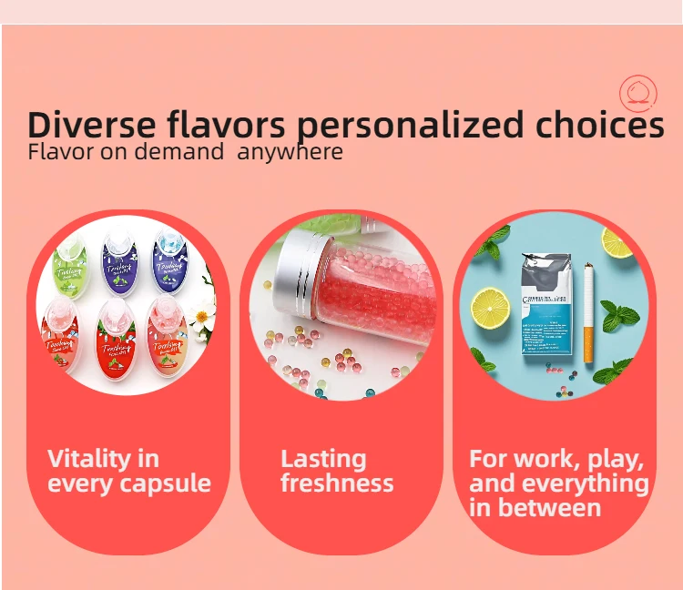 Modern DIY Cigarettes with New Blueberry Mint Flavoured Fruit Popper ...