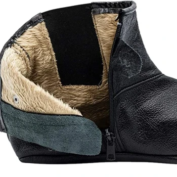 Men's Islamic Mest Sock Soft Halal Goat Leather Warm Lining For Winter ...