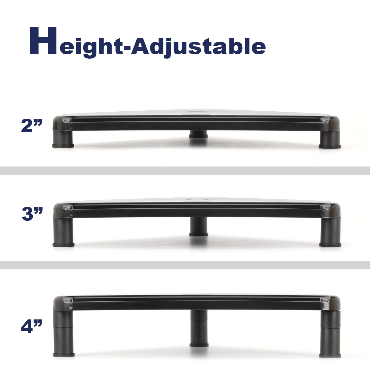 Customizable Abs Corner Computer Monitor Stand In Black - Buy Computer ...