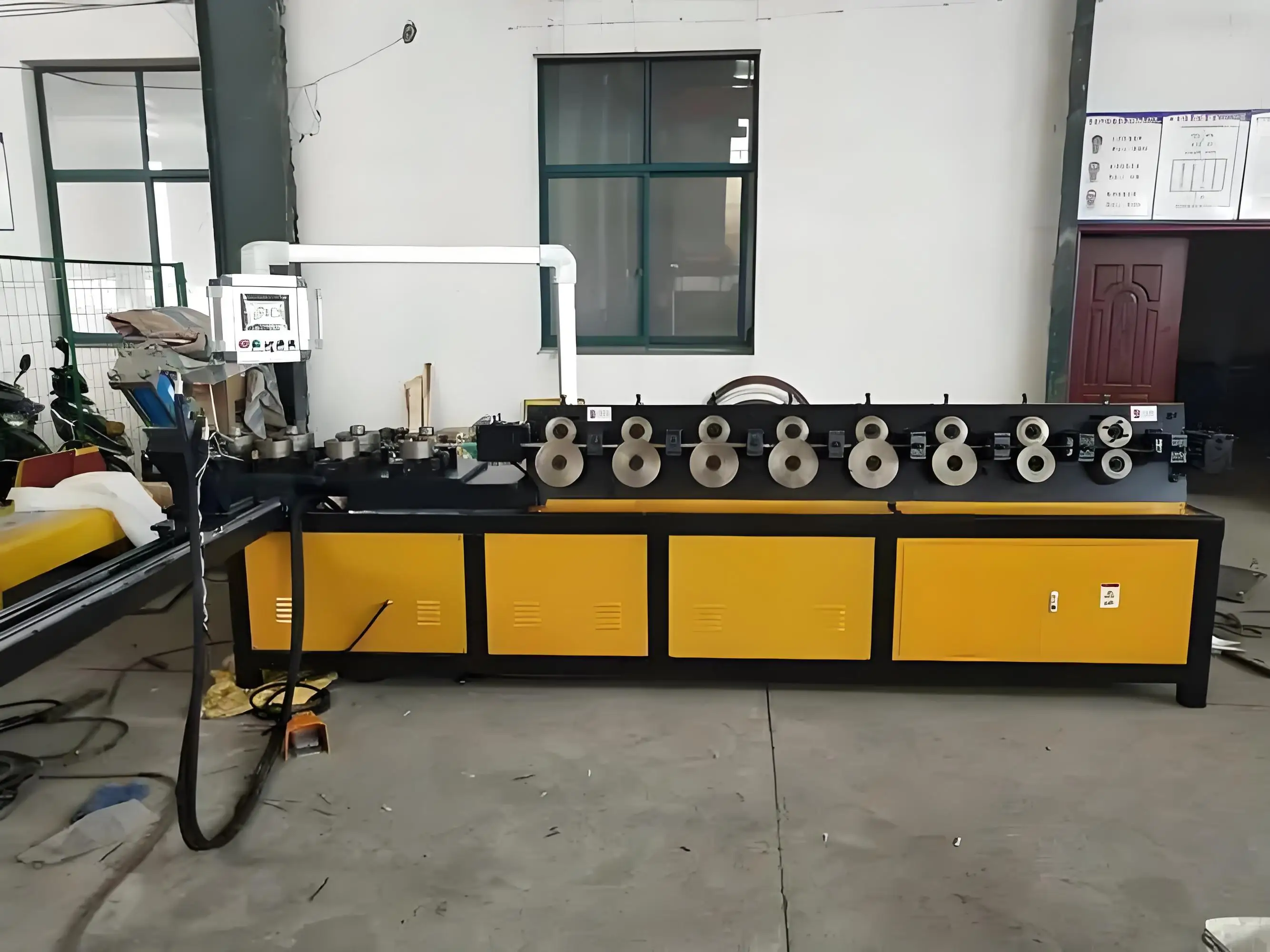 Electric Round Tube Steel Flange Production Line - PT