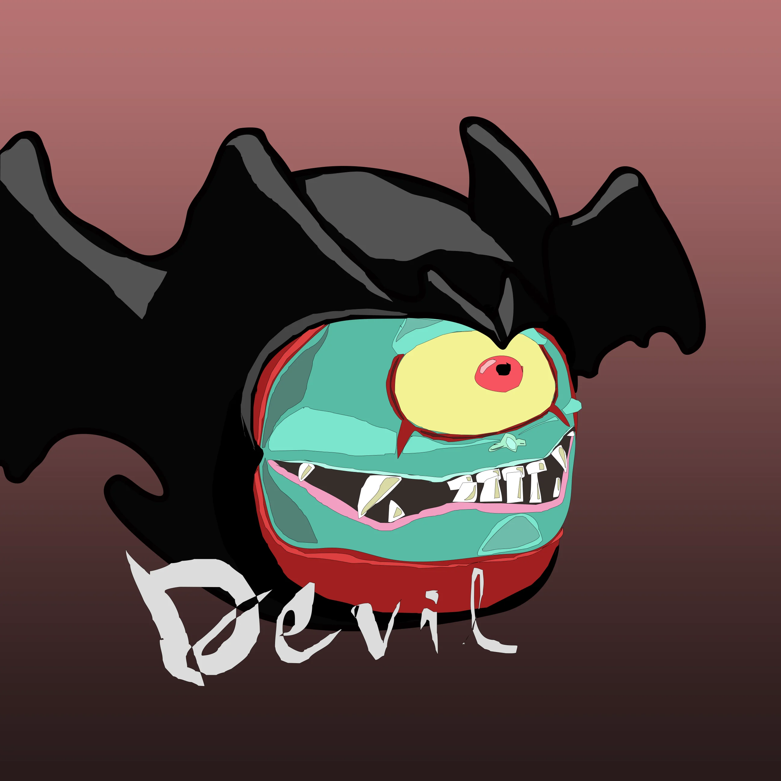 Comic Animation Devilman Character Crossover Darumonster Pvc Designer ...