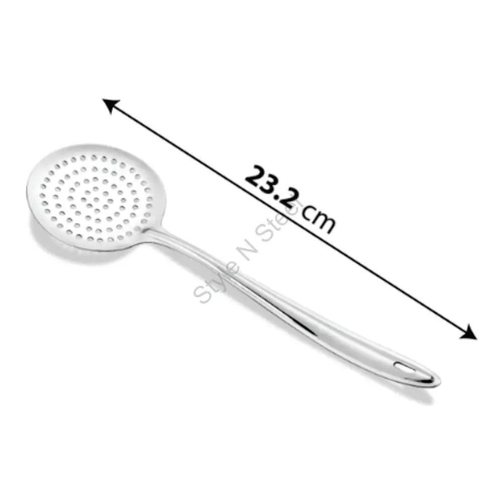 Premium Stainless Skimmer - Durable & Versatile Cooking Tool