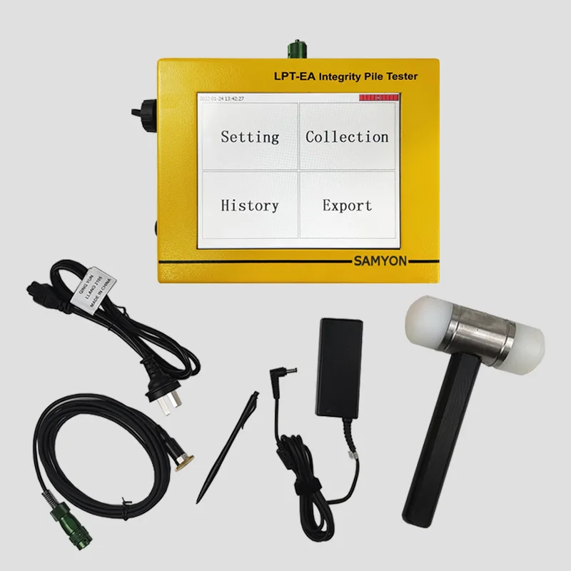 Standard ASTM D5882 Automatic Low Strain Dynamic Pile Tester and Pile ...
