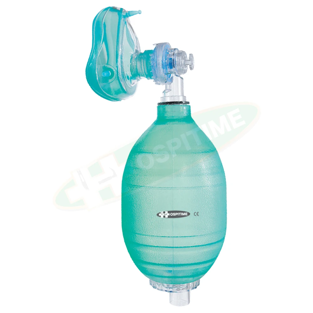 Hospitime Autoclavable Silicone Ambu Bag Type Manual Resuscitator With ...