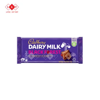 Cadbury Dairy Milk Chocolate Bar Black Forest 160g Mondelez Exotic ...