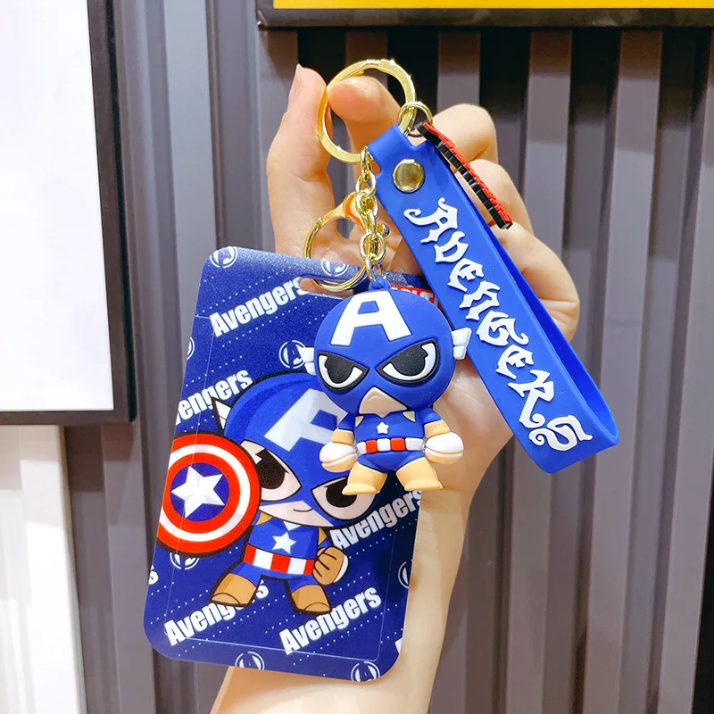 Cartoon Spider-man Marvell Keychain Work Id Card Holder Girls And Boys ...