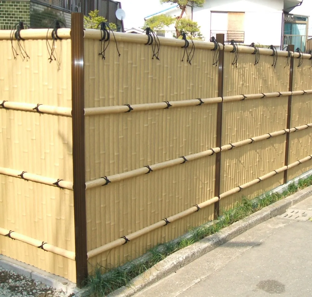 Vietnam Natural Bamboo Pole Cane Strips Slats Stick