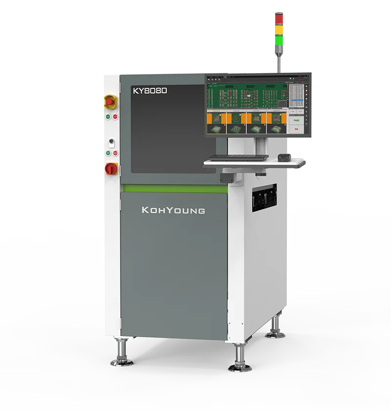 Sistema de Inspección de Pasta de Soldadura 3D KY8080 SPI para Máquina de Línea Completa SMT ...