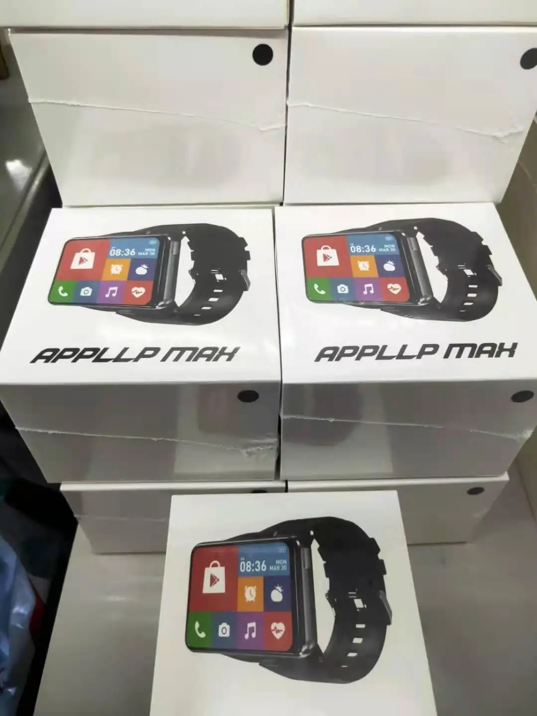 Android Smart Watch Large Screen Video Call Movie Playback Full Touch ...