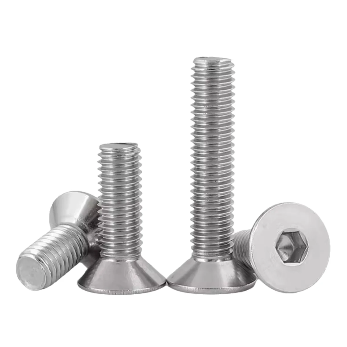 High Quality Din 7991 Hexagon Socket Countersunk Head Csk Flat Head Cap Screws Stainless Steel ...