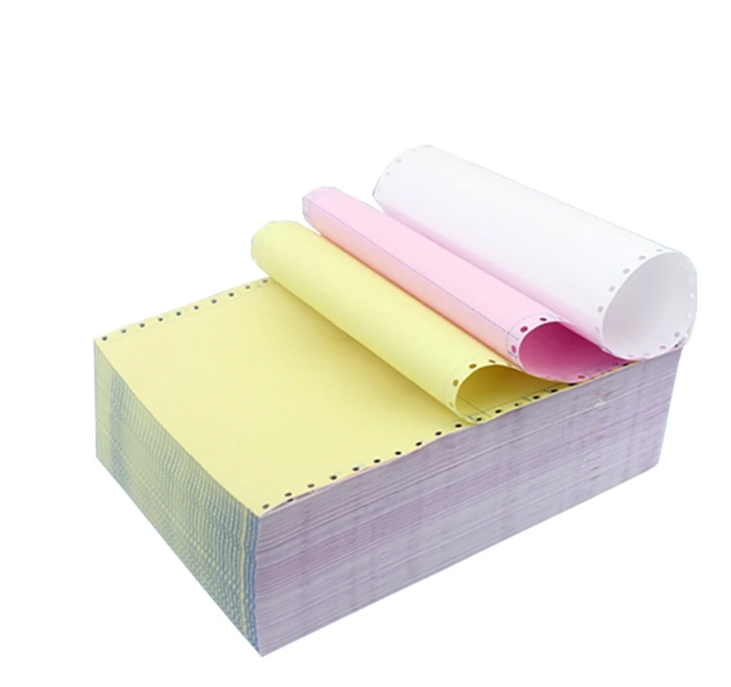Wholesale Printable NCR Copy Paper Continuous Feed Computer Printing A4 ...