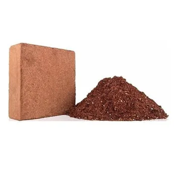Compressed Pith Bale Pallets Coconut Fiber Shell Husk Coco Coir Block ...