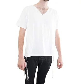 Kosher Certificate Jewish Adult V Neck Undershirt Cotton Tzitzit Tallit ...