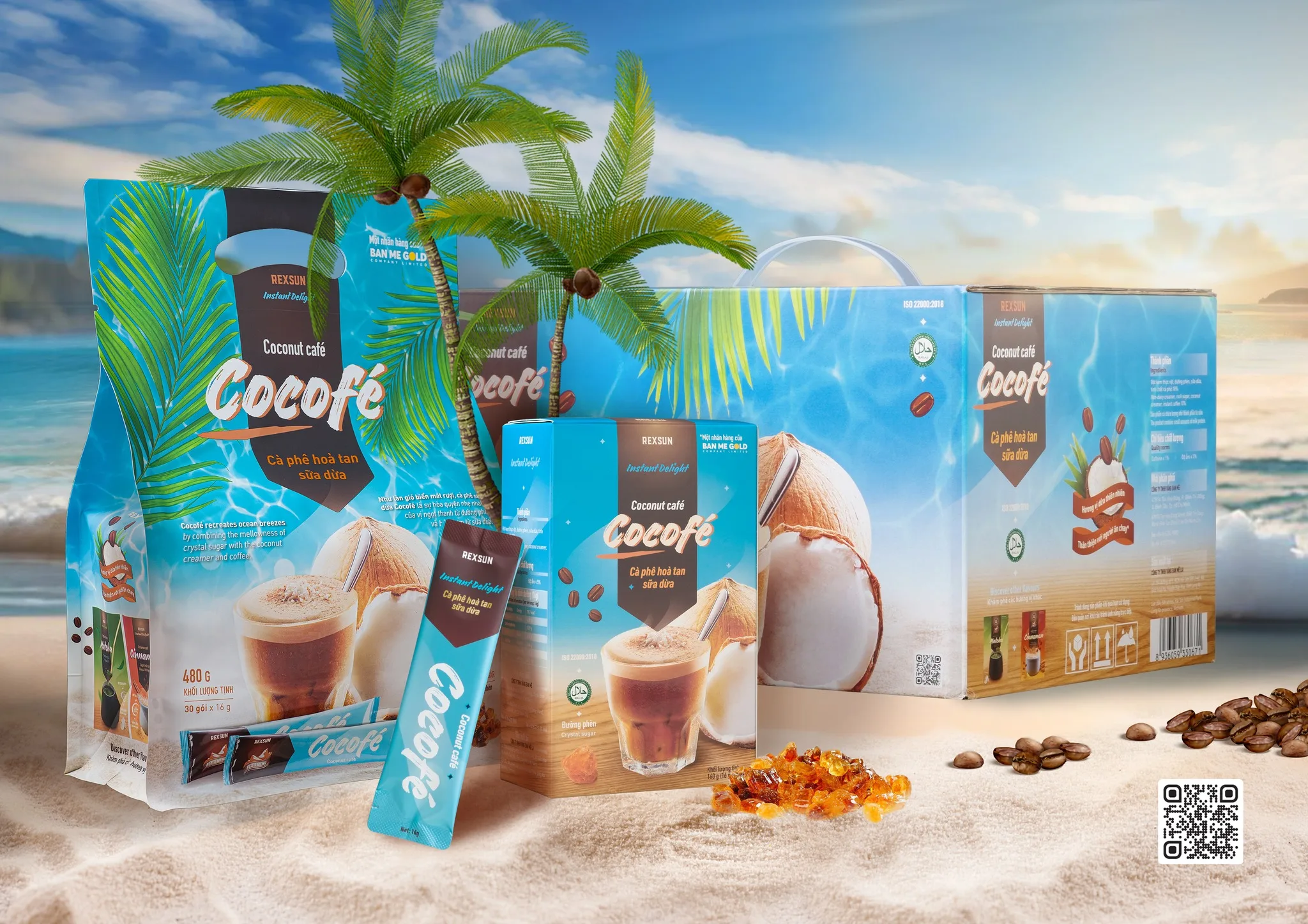 Instant Coconut Coffee Mix - REXUN Premium Beverage 480g| Alibaba.com