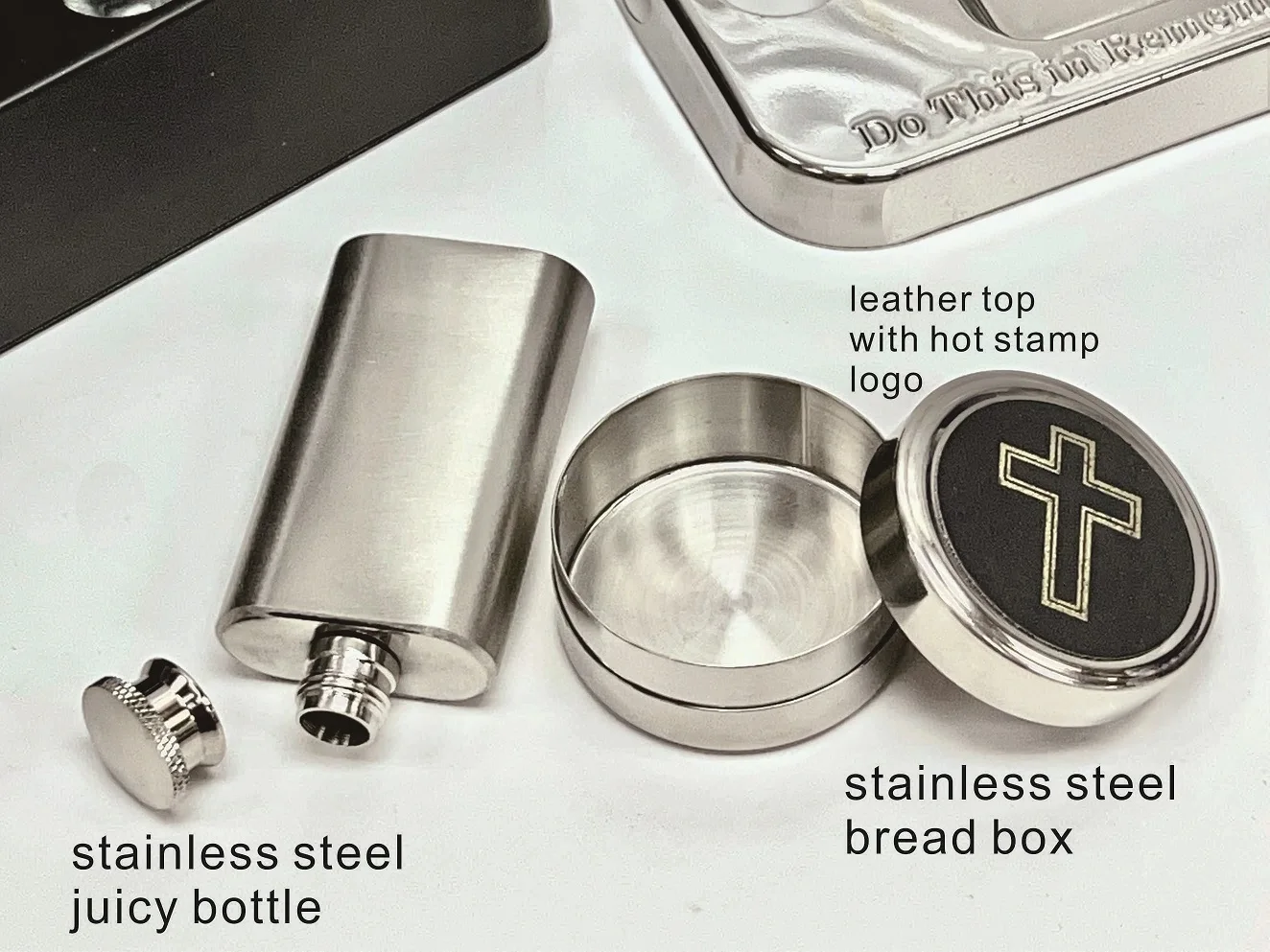 Portable Communion Ware Set - Handy Church Supply with 6 Cups | Ideal ...