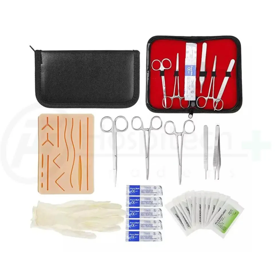Suture Surgical Practice Kit With Suture Traininge Pad The Set For ...