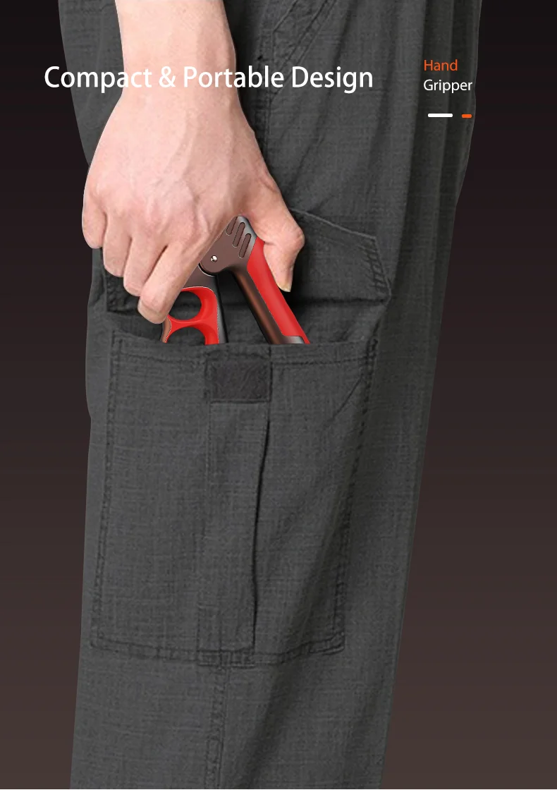 Anti-slip Adjustable Smart Hand Gripper 11-220lb Resistance Exercise ...