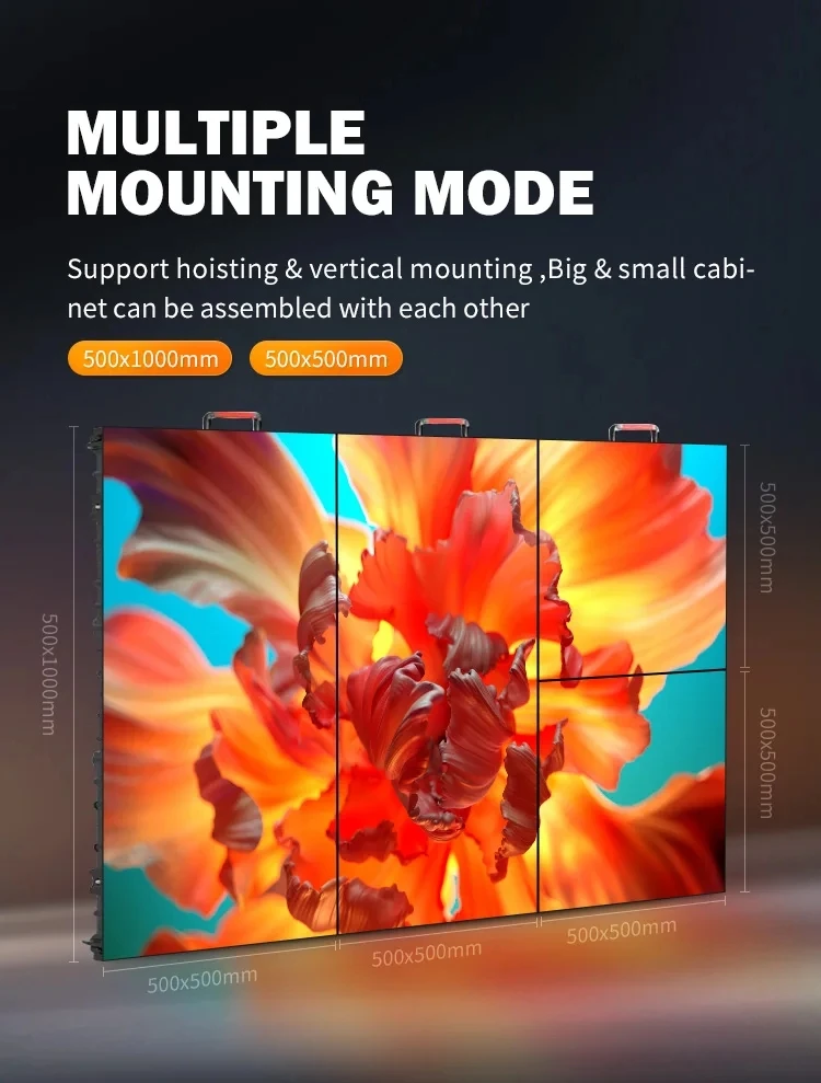 64x64 P1.875 LED Display Module - High Density Dot Matrix