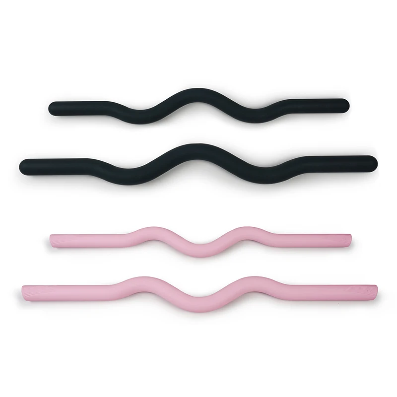 New Material Fashion Silicone Barbell Set Fitness Beam, 15lb/25lb ...