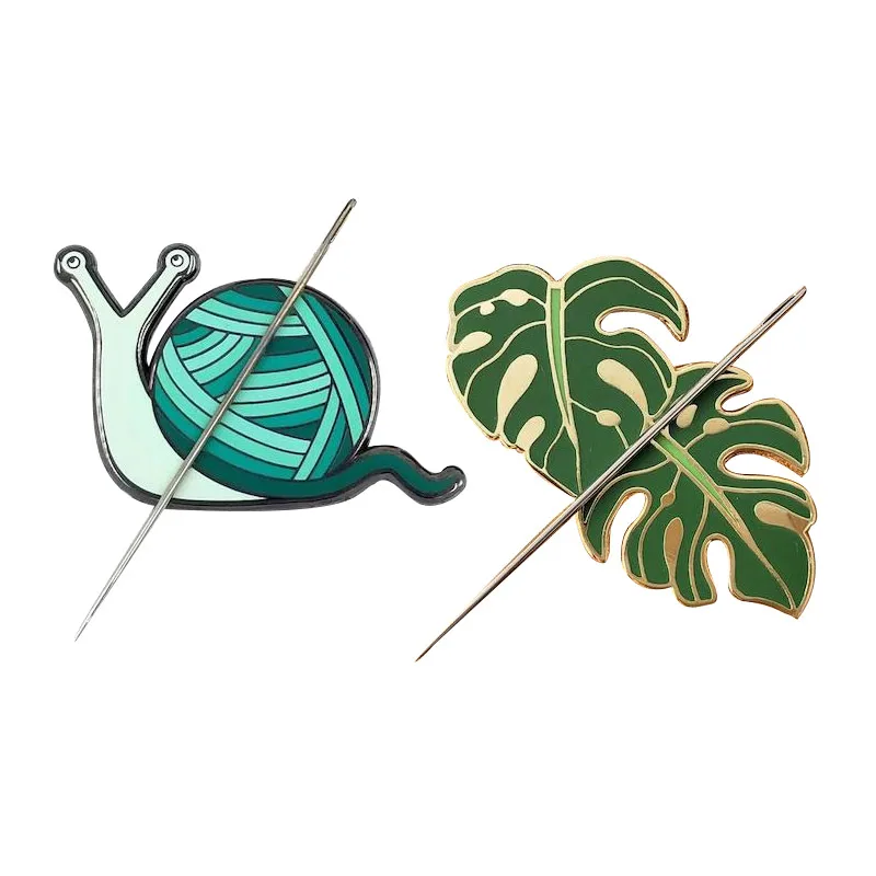 Custom Iron Enamel Logo Lapel Pin Magnet Needle Minder Magnetic - Buy ...