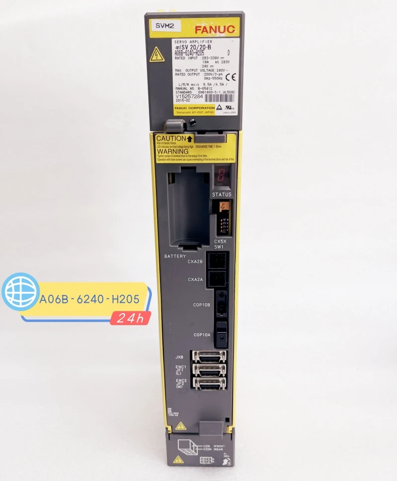 Fanuc Servo Amplifier Module A06B-6240-H205 for CNC Machines