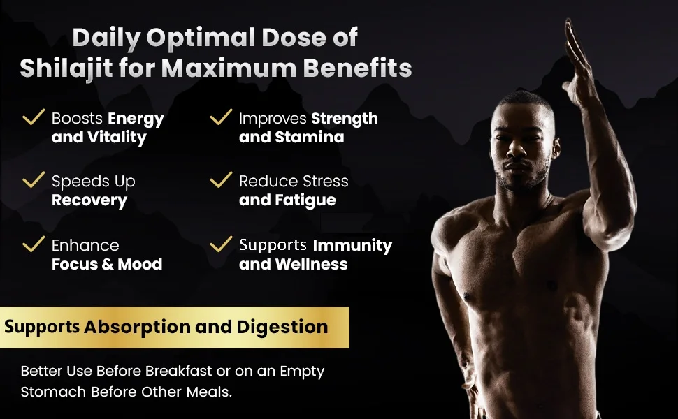 Himalayan Shilajit Resin Herbal Extract Powder Capsule Liquid Shot ...