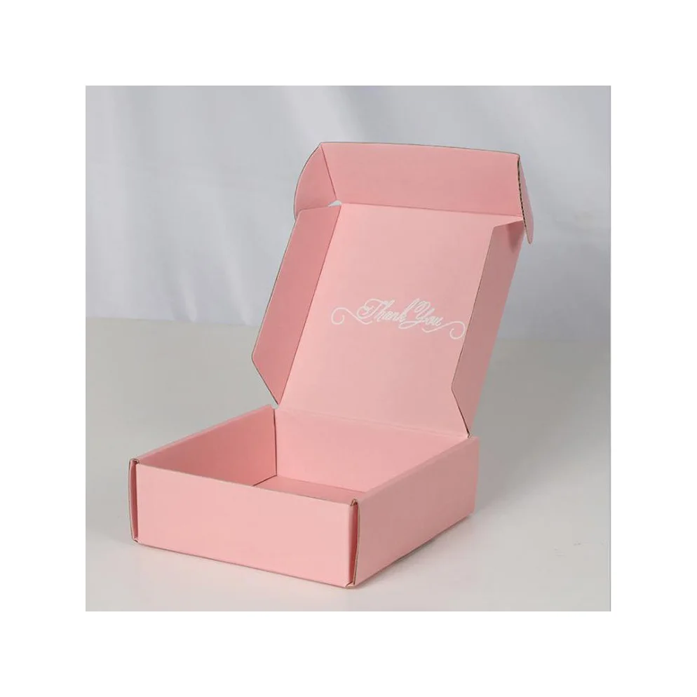 Red Shipping Boxes Recyclable Corrugated Cardboard Box Small Mailing ...