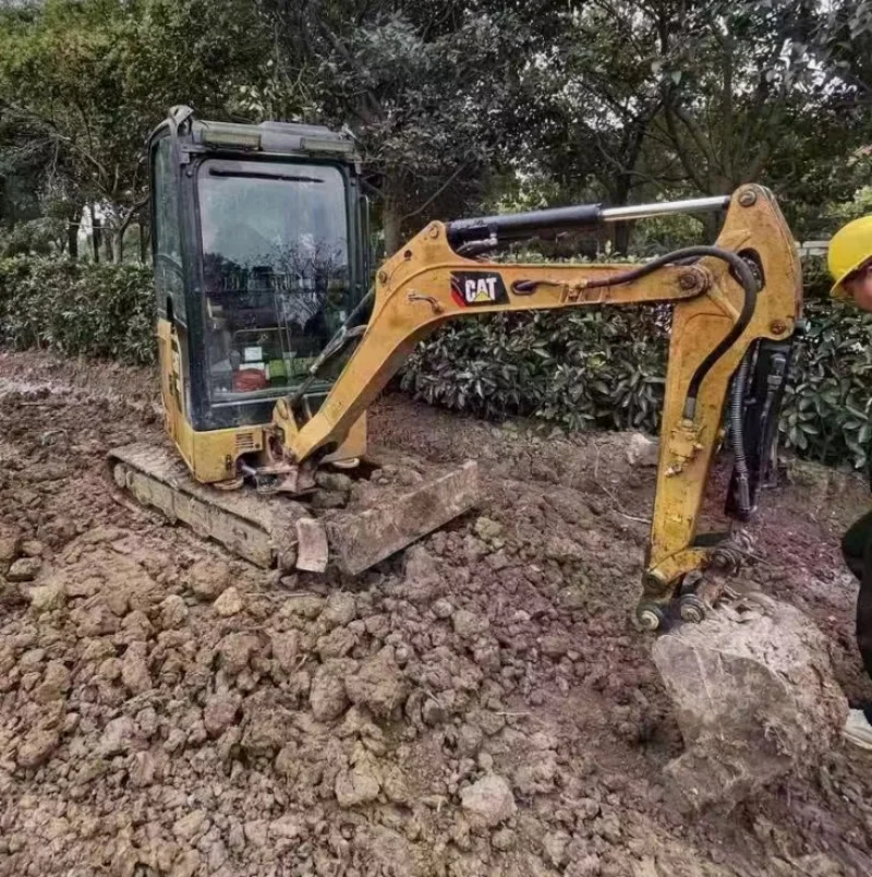 Used Micro 2ton Cat 302c Excavator Second Hand Caterpillar Type Machine ...