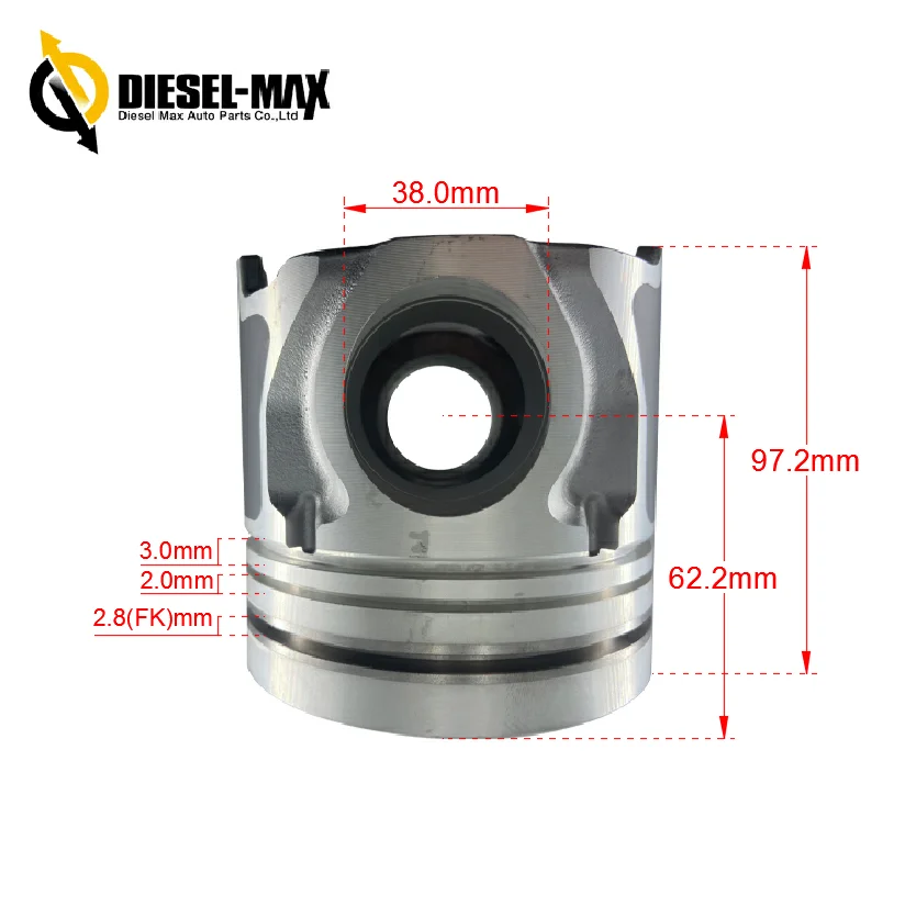 台湾柴油-Max D4DD 23411-4500现代发动机新104毫米活塞套件| Alibaba.com