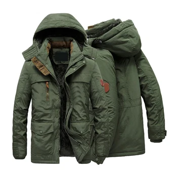 Wholesale Men's Padded Parka Jacket Waterproof Winter Super Quality Men ...