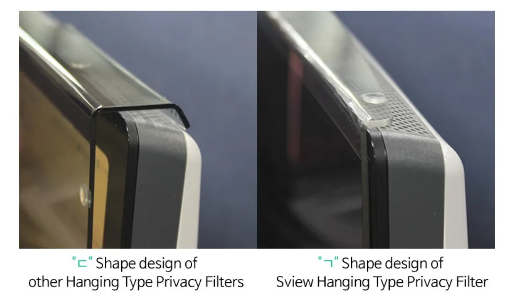 Sview Panel LCD Jenis Gantung Filter Privasi Layar Anti-mata-mata ...
