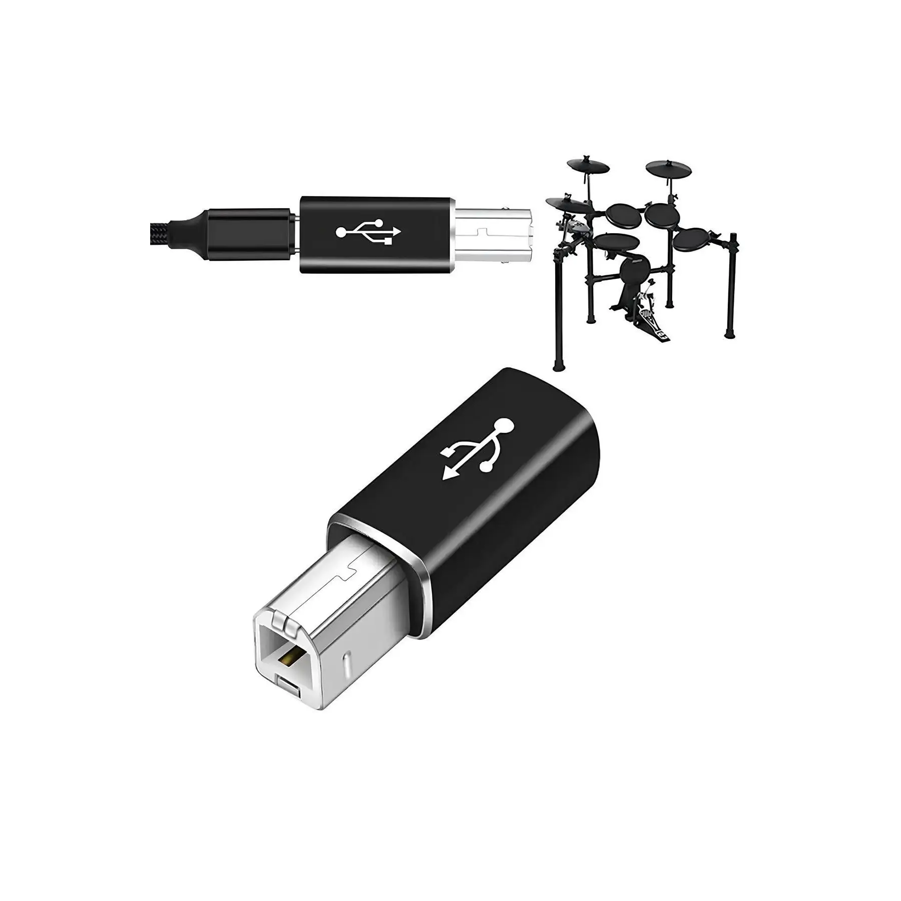Type C To Usb B Keyboard Midi Printer Printer Converter Converter ...