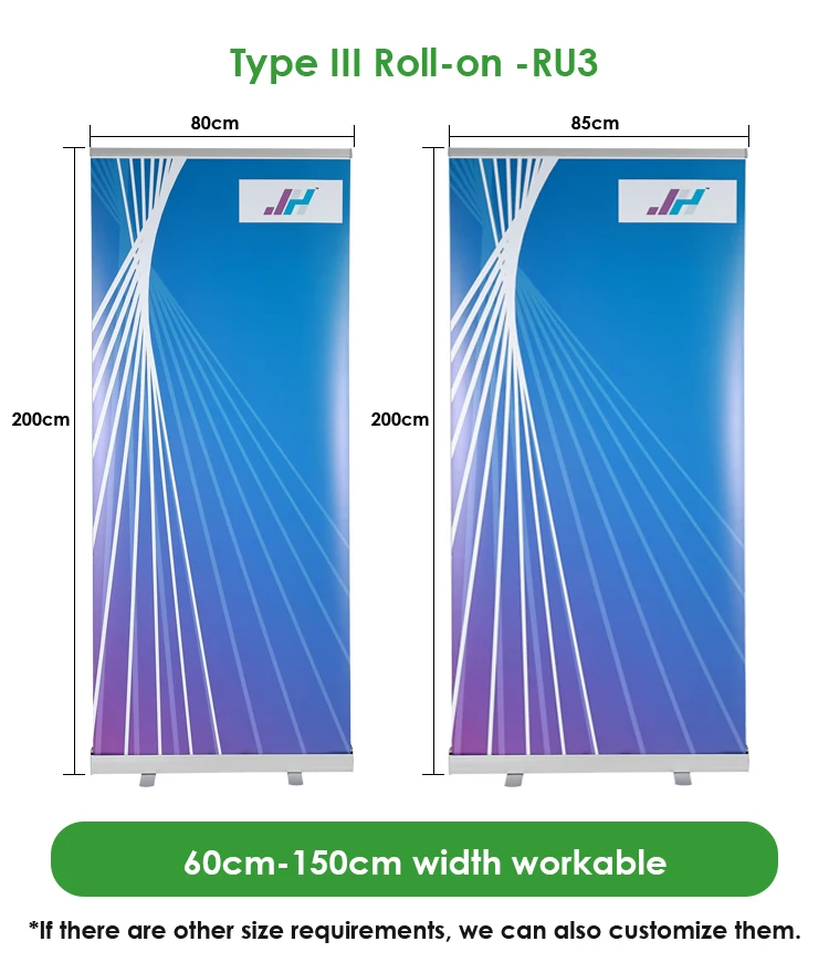 Roll Up Poster Board Aluminum Base Roll Up Banner Retractable Roll Up ...