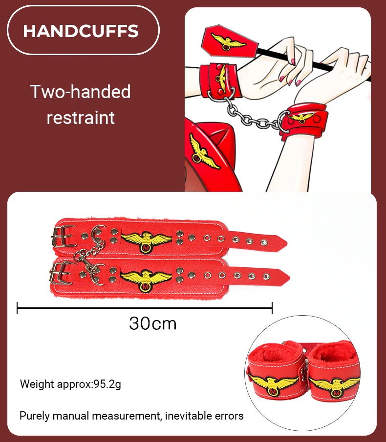 Double Bondage Set - SM Thigh Restraint Sling Legs Binding