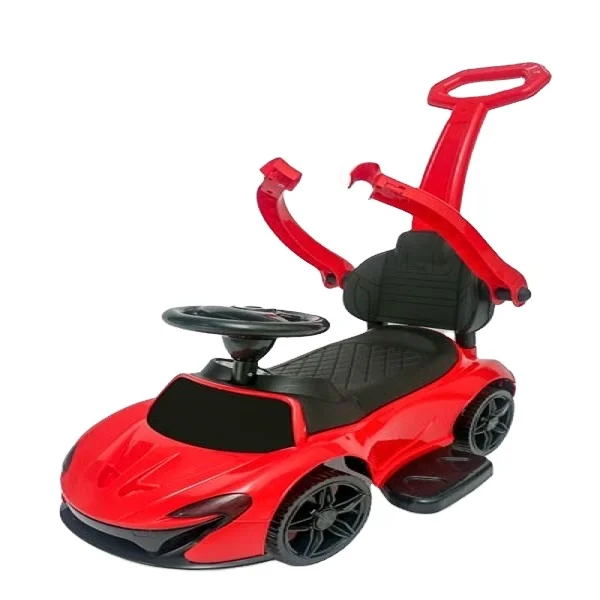 Kid Toys 1seat With Push Bar Baby Stroller Slide Swing Outdoor Play ...