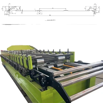 Metal Self Snap Lock Standing Seam Roof Sheet Roll Forming Machine - Buy Snap Lock Roll Forming ...