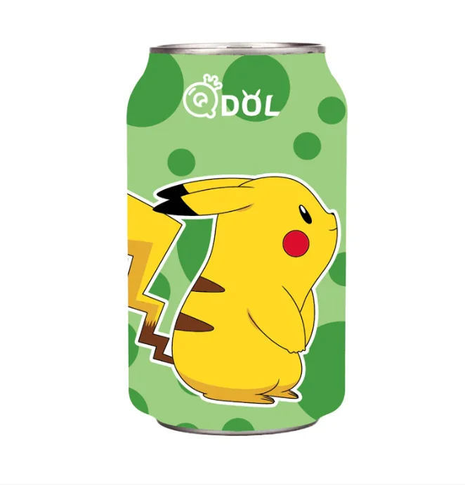 Qdol Pokemon Gengar Strawberry Flavoured Soda Sparkling Water 24 X ...