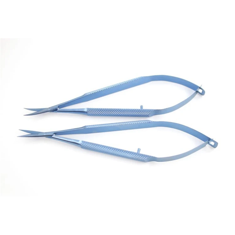18 Cm Titanium Alloy Corneal Scissors Ophthalmic Instruments Surgical Vanna's Scissors - Buy ...