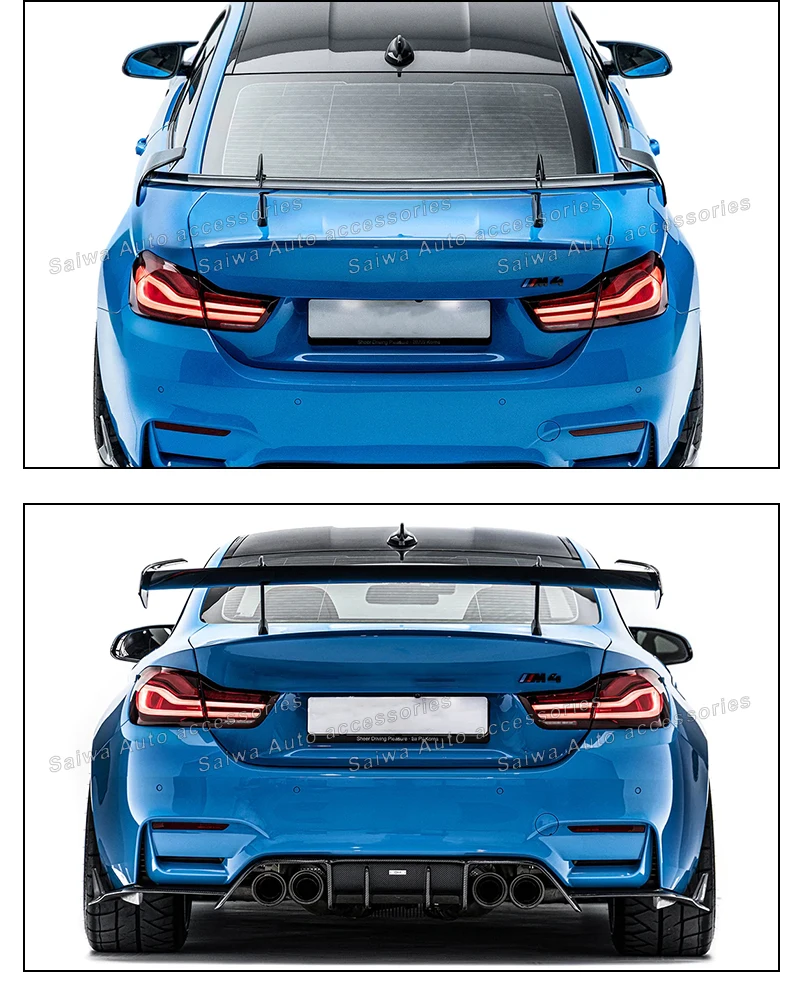 Carbon Fiber Adro Style Gt Wing F82 Rear Spoiler For Bmw M4 F82 F83 ...