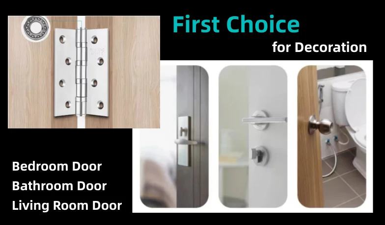 Lvsheng 304 Stainless Steel Butterfly Hinge - Durable & Smooth