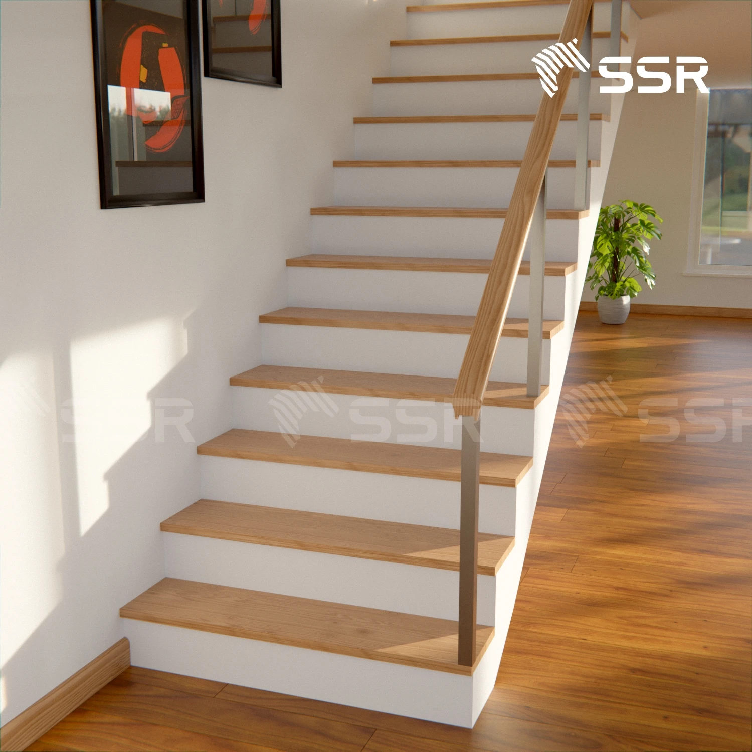 SSR VINA Wood Stair Treads - Durable & Stylish Solutions